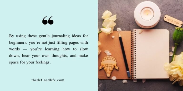 Easy Journaling Ideas for Beginners to Help You Process Your Thoughts ...